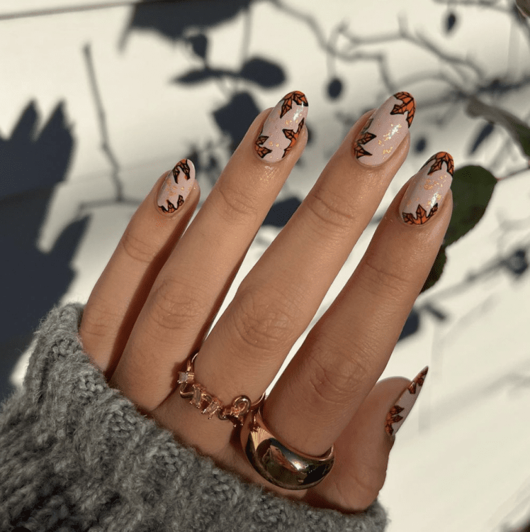 60+ Cute Fall Nail Designs To Inspire You This Autumn