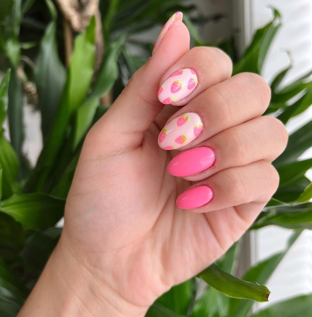 30+ Seriously Cute Pink Nail Designs For The Girly Girls - Haul of Fame