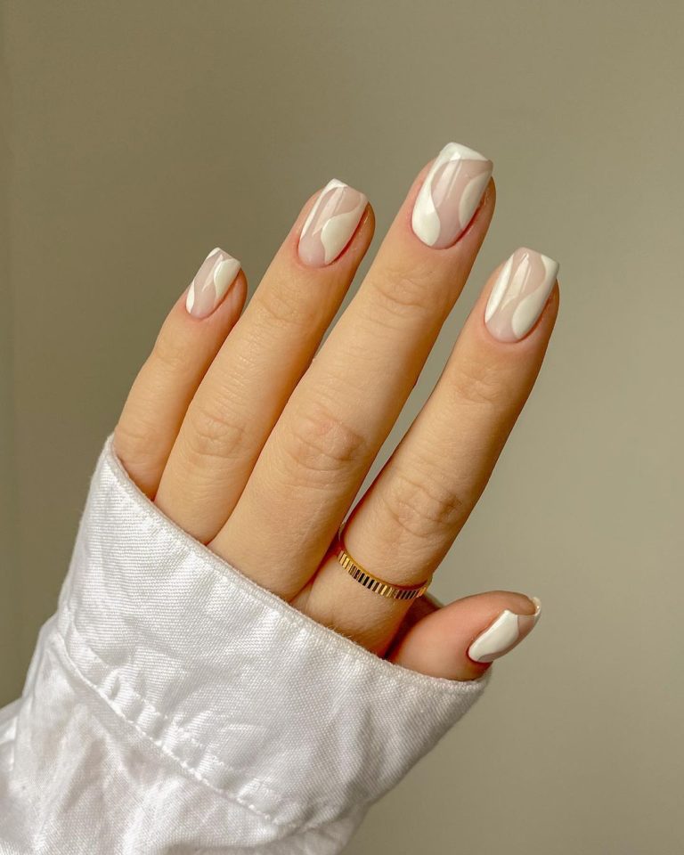 Terrific Off White Nail Designs Pictures